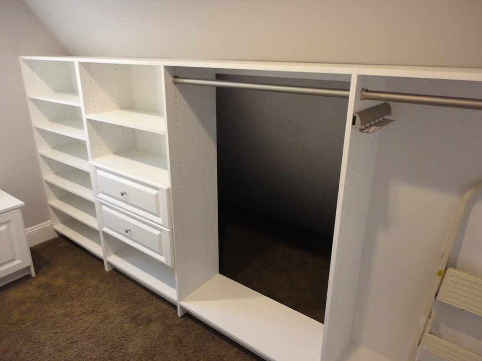 2018: Custom Closet with Sloped Ceilings - Closet - New York - by ...