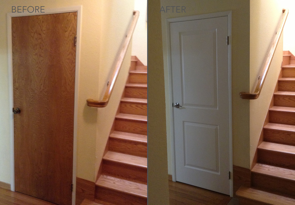 Before and After Transformations - Modern - Staircase - Orange County ...