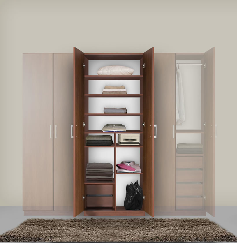 Bella Armoire Wardrobe - Ultimate Bedroom Storage - Contemporary ...