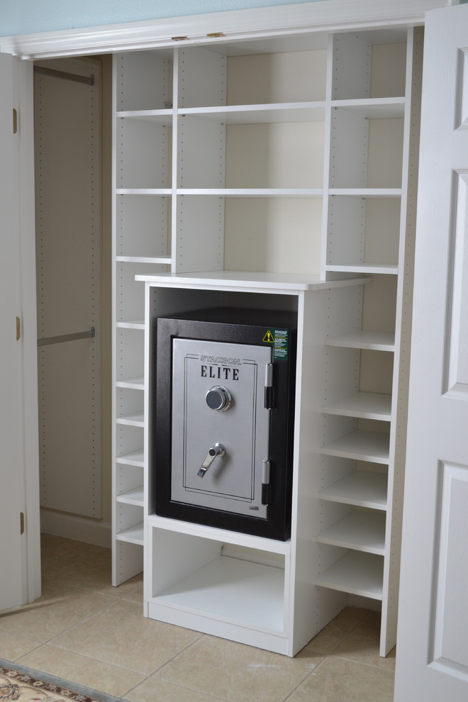 Build-In Safe in Reach In Closet - Contemporary - Closet - Orlando - by ...
