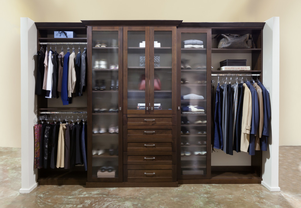 Cocoa Closet System | SpaceManager Closets - Contemporary - Closet ...