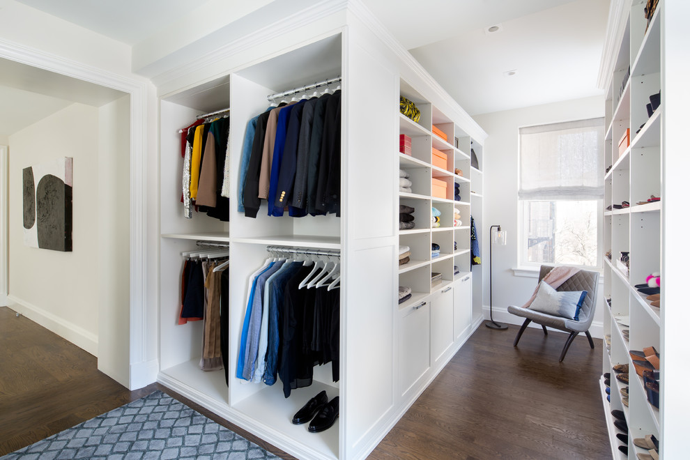 Crisp White Walk-In Closet - Upper West Side Manhattan, NY ...