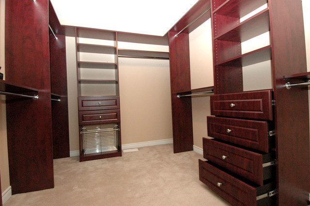 Custom Closets - Traditional - Wardrobe - Toronto - by Millo Closets ...