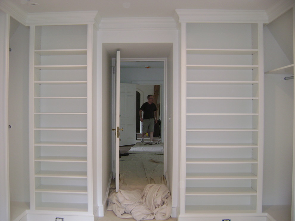 Custom Closets Wood - Traditional - Closet - New York - by Katie's ...