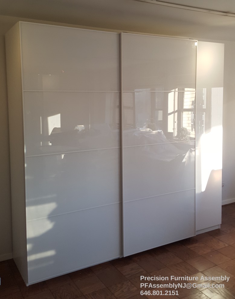 Custom PAX Wardrobe Install - Modern - Closet - New York - by Precision ...