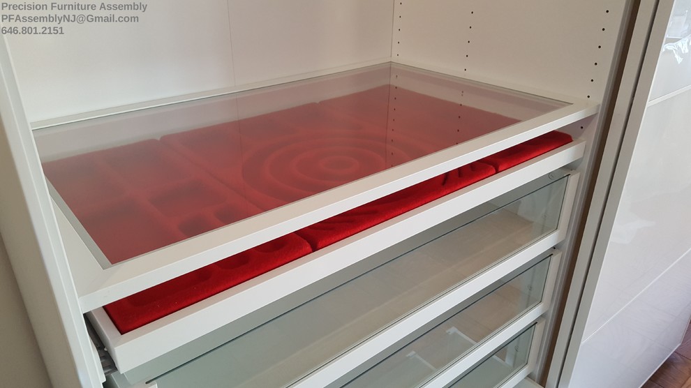 Custom PAX Wardrobe Install - Modern - Closet - New York - by Precision ...