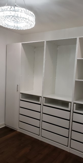 Custom PAX Wardrobe Install - Modern - Wardrobe - New York - by ...