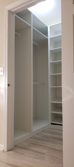 Custom PAX Wardrobe Install (Walk-in Closet) - Modern - Wardrobe - New ...