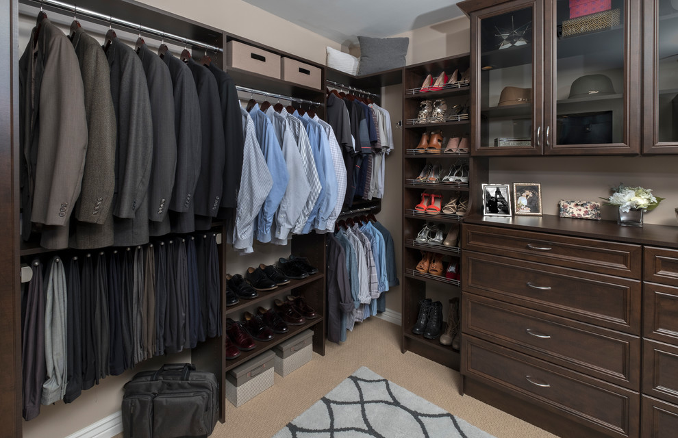 Custom Walk-In Closets - Contemporary - Wardrobe - Other - by Mesa ...