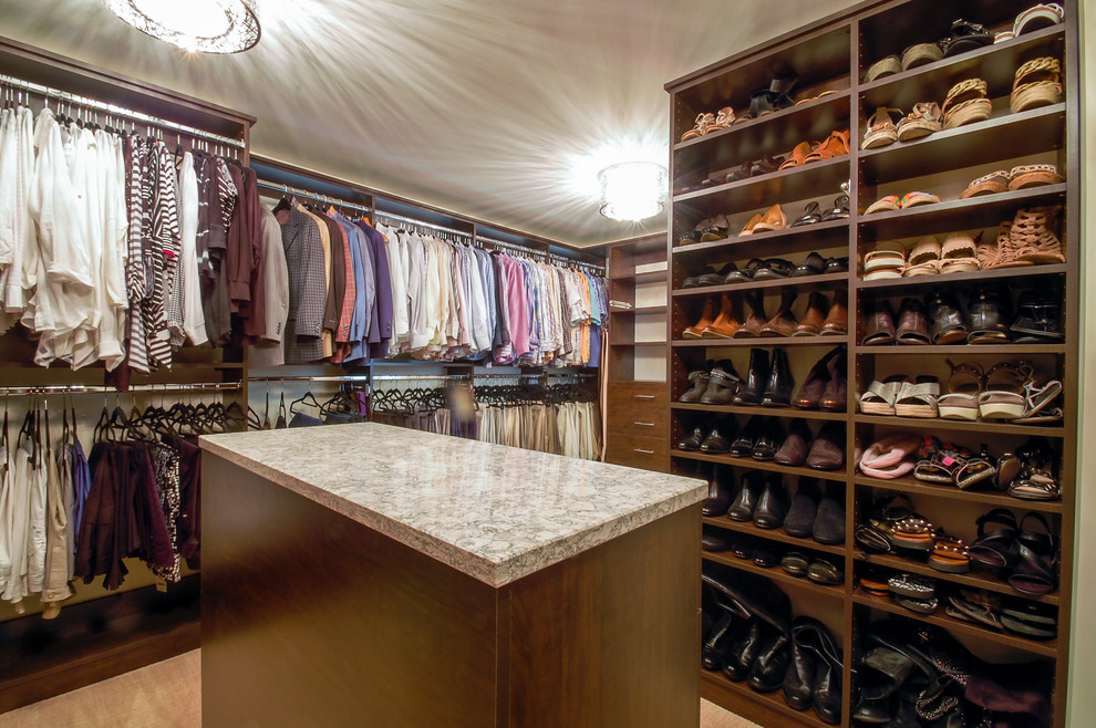 Deluxe Closets - Contemporary - Closet - Minneapolis - by Twin Cities ...