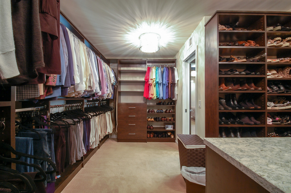 Deluxe Closets - Contemporary - Closet - Minneapolis - by Twin Cities ...