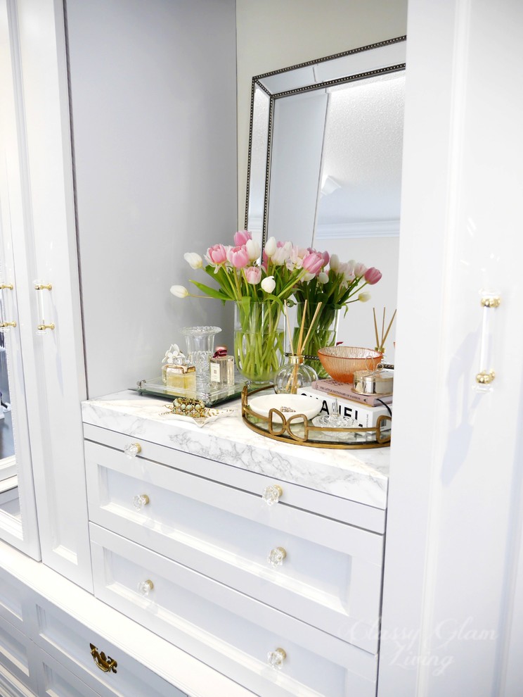DIY Custom Dressing Room Walk-in Closet - Traditional - Closet ...