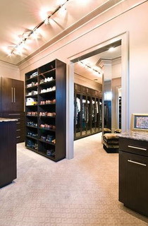 DOUBLE closet To Die For! - Contemporary - Closet - New York | Houzz