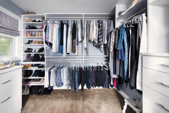 Dream Walk In Closet Dressing Room - Transitional - Wardrobe - Chicago ...