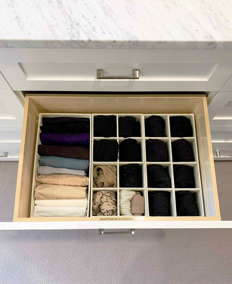 Functional And Organized Walk-In Closet And Pantry - Traditional ...