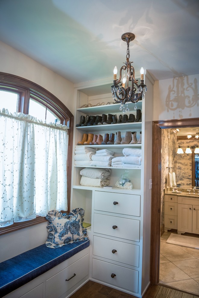 His & Her Custom Walk-In Closet Project - Traditional - Closet - Other ...