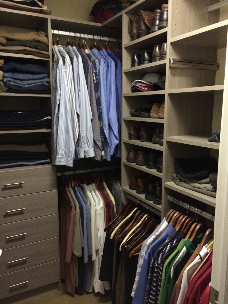 His and Hers Walk in Closets - Contemporary - Closet - Chicago - by ...