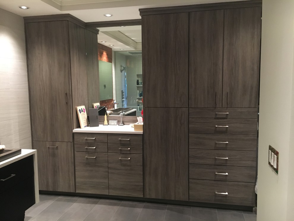 Kirkland Master Closet - Modern - Wardrobe - Seattle - by Inspired ...