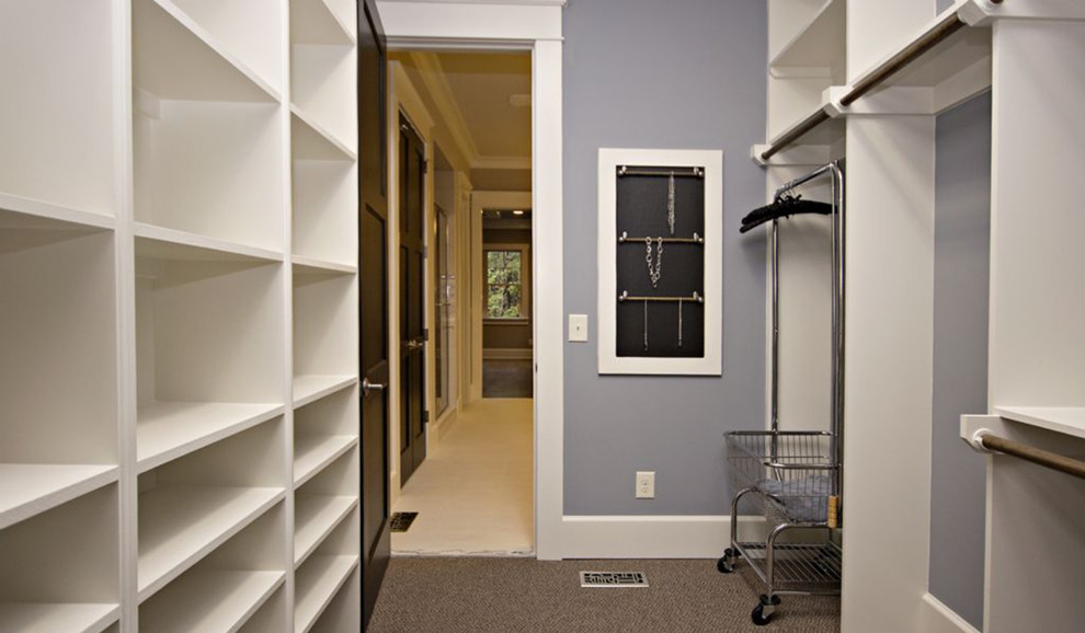 Large walk-in closet - Traditional - Closet - Raleigh - by Eldorado ...