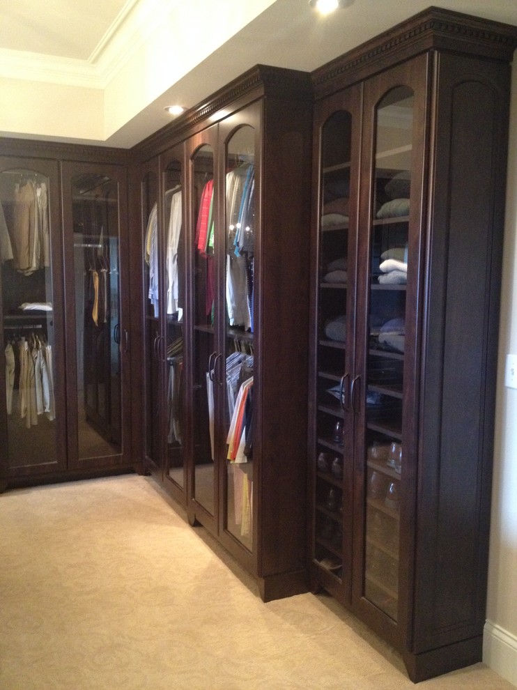 Luxury Master Closet - Traditional - Closet - Chicago - by Crooked Oak ...