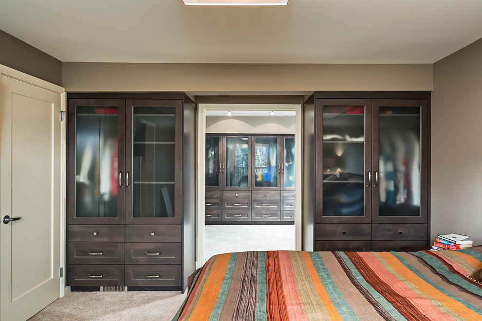 Master Bedroom, Ensuite and Walk-in Closet - Transitional - Closet ...