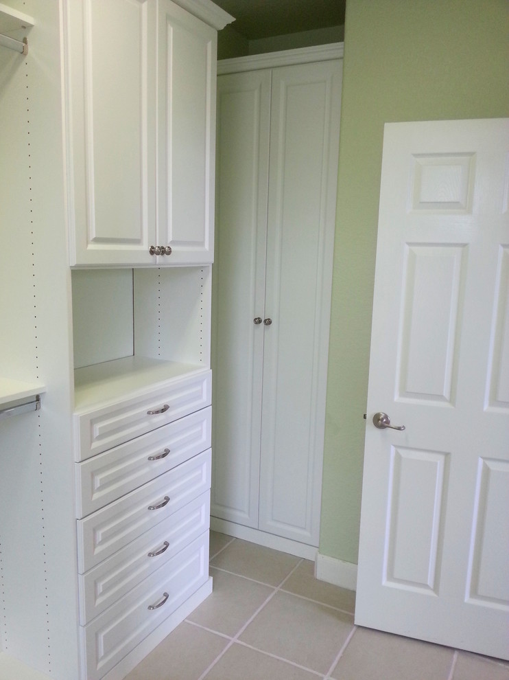 Master Closet I SpaceManager Closets - Traditional - Closet - Houston ...