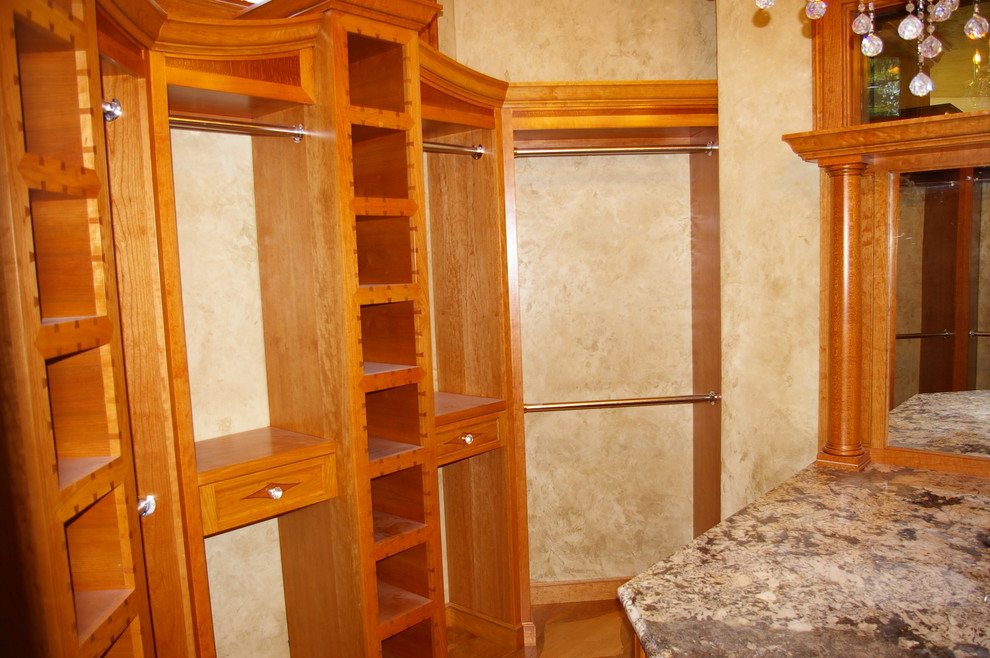 Master Closet - Traditional - Closet - St Louis - by The Cabinet Shop ...