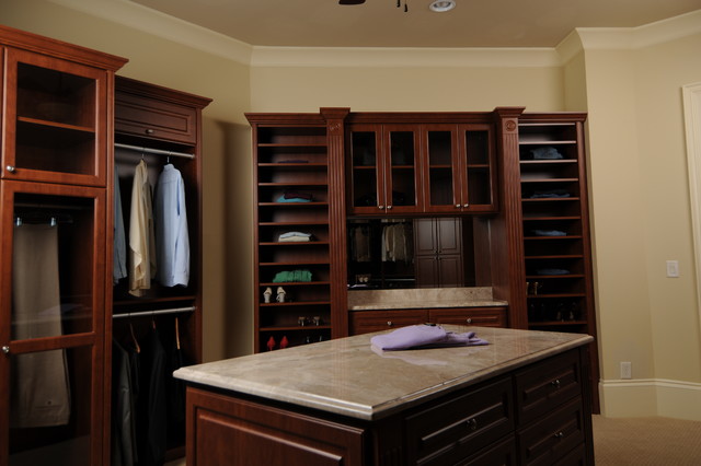 Master Closets - Traditional - Wardrobe - Atlanta - by Artisan Custom ...