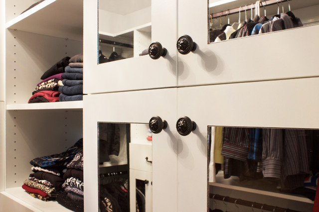 Mirrored Cabinet Doors For A Brighter Closet Classique Chic Armoire