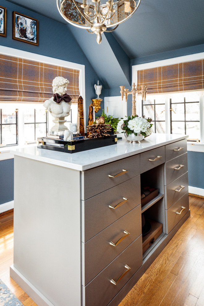 Moody Masculine Closet - Traditional - Closet - Charlotte - by Dwell by ...
