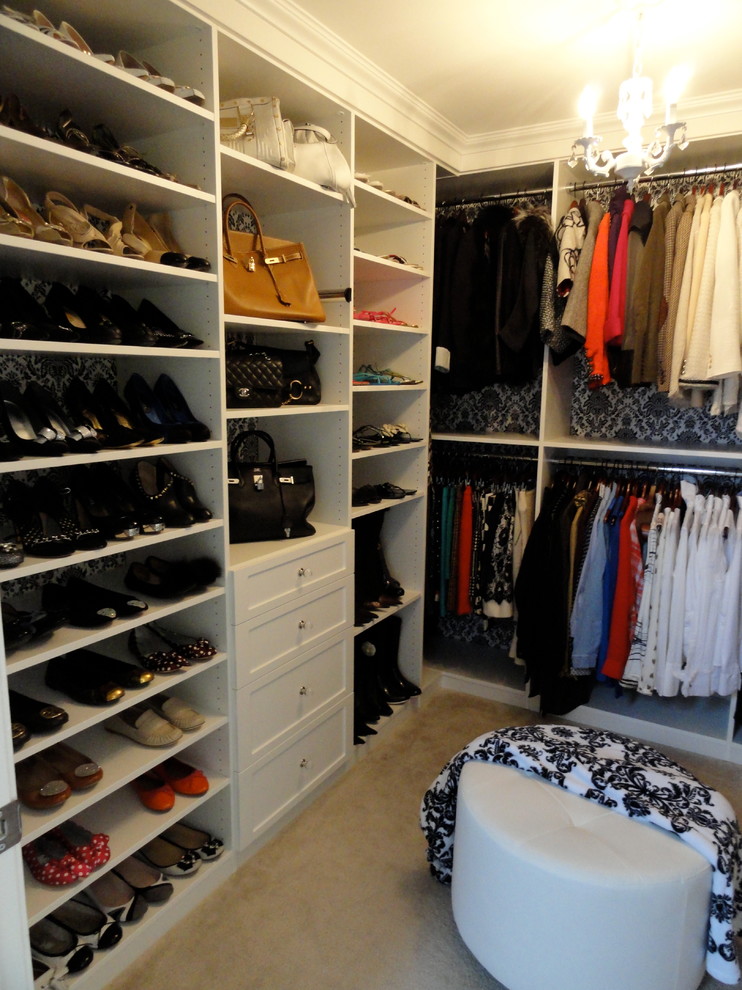NJ Dressing Room Makeover - Traditional - Closet - New York - by Andrea ...