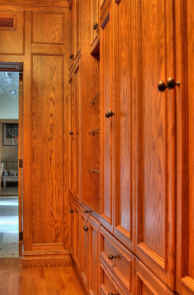 Oak Walk-In Closet - Traditional - Closet - New York - by CCS Woodworks ...