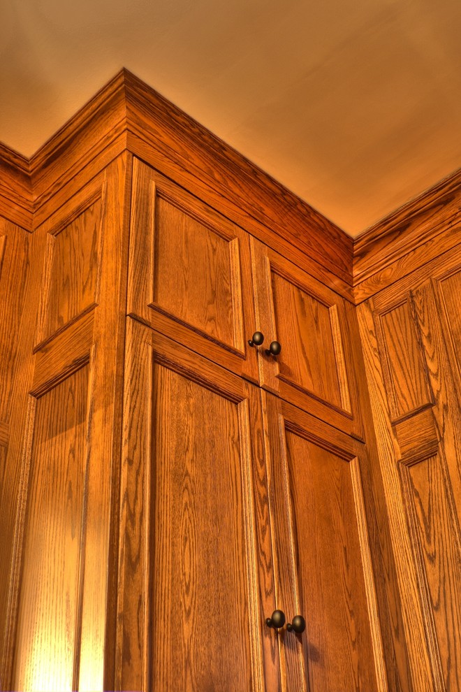 Oak Walk-In Closet - Traditional - Closet - New York - by CCS Woodworks ...