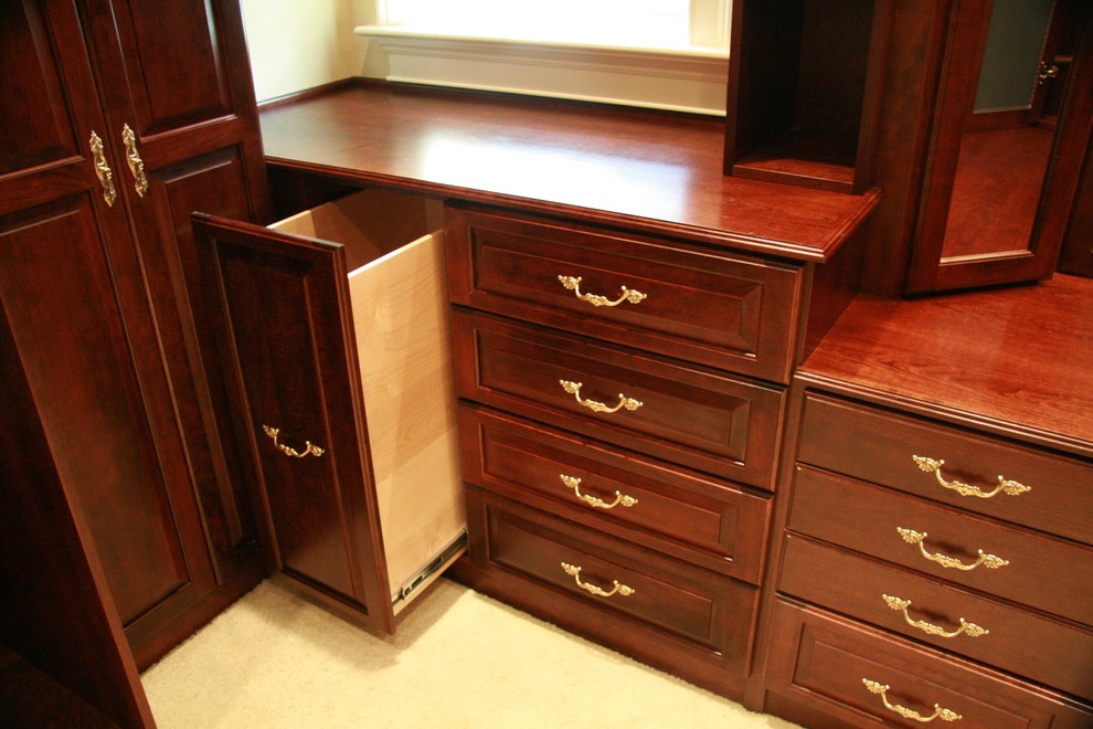Philadelphia - Traditional Dressing Room with Jewelry Vanity ...