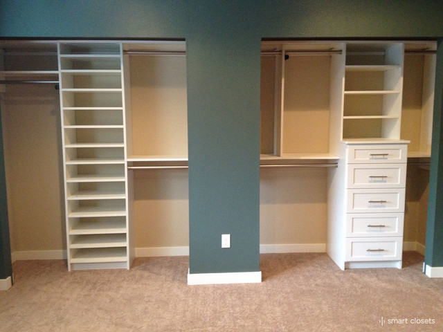 Seattle Reach-In Closet - Craftsman - Wardrobe - Seattle - by Smart ...