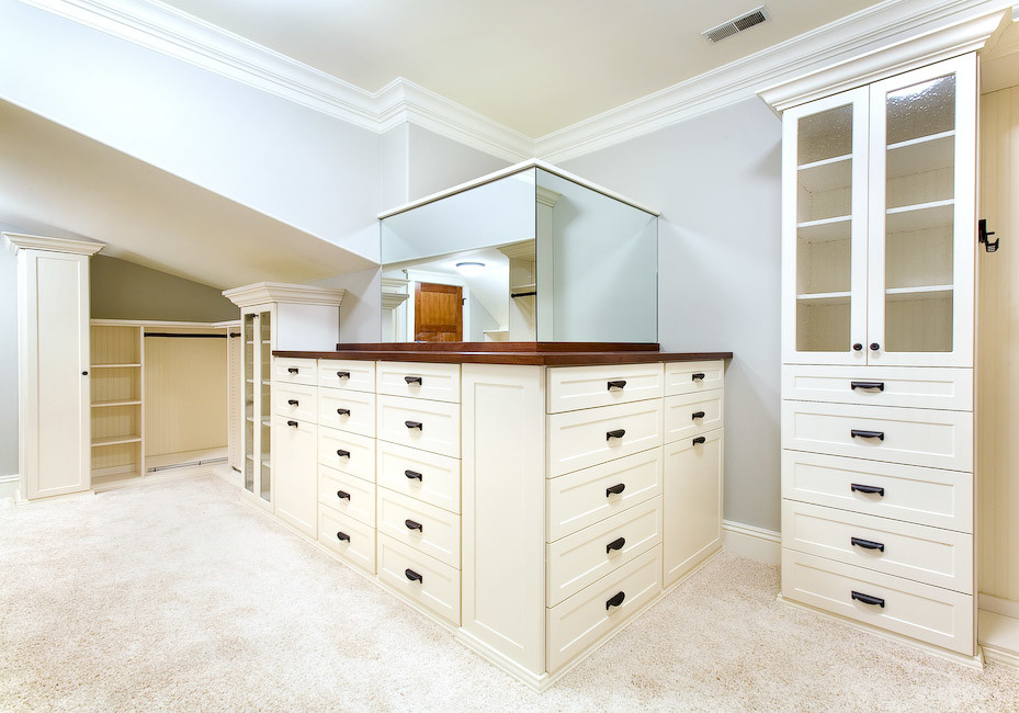 Slanted Ceiling - Traditional - Closet - Chicago - by Closet Organizing ...