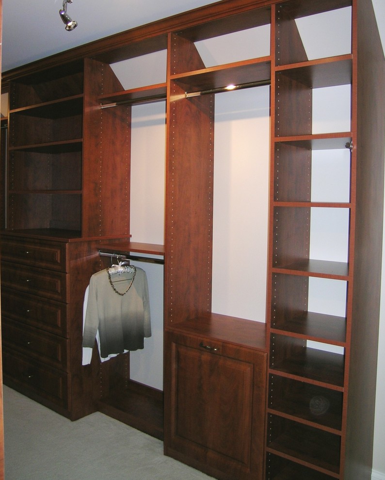 Slanted Ceiling - Traditional - Closet - Chicago - by Closet Organizing ...