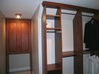 Slanted Ceiling - Traditional - Wardrobe - Chicago - by Closet ...