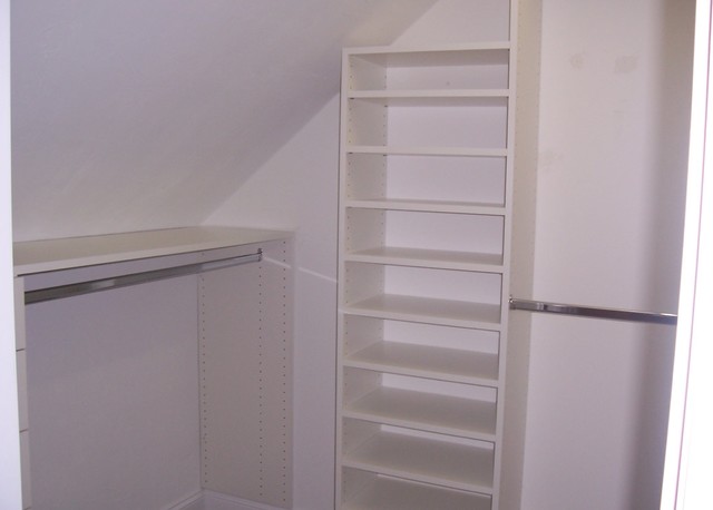 Slanted/Sloped Ceilings - Traditional - Wardrobe - Boston - by Creative ...
