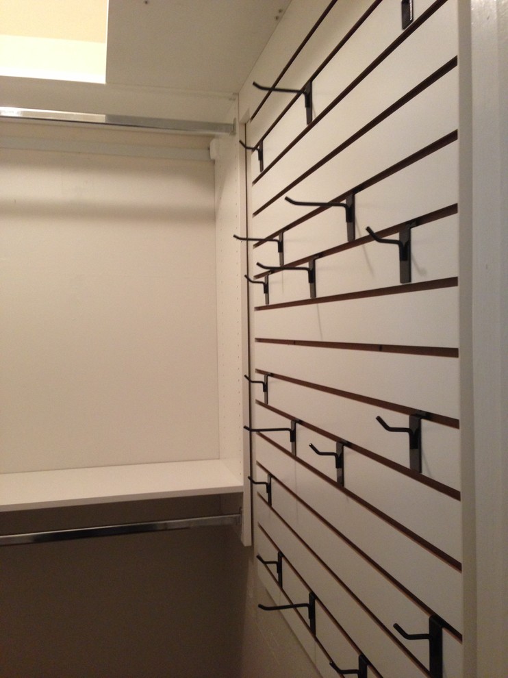 Slat Wall Storage - Modern - Closet - Birmingham - by A Better Closet ...
