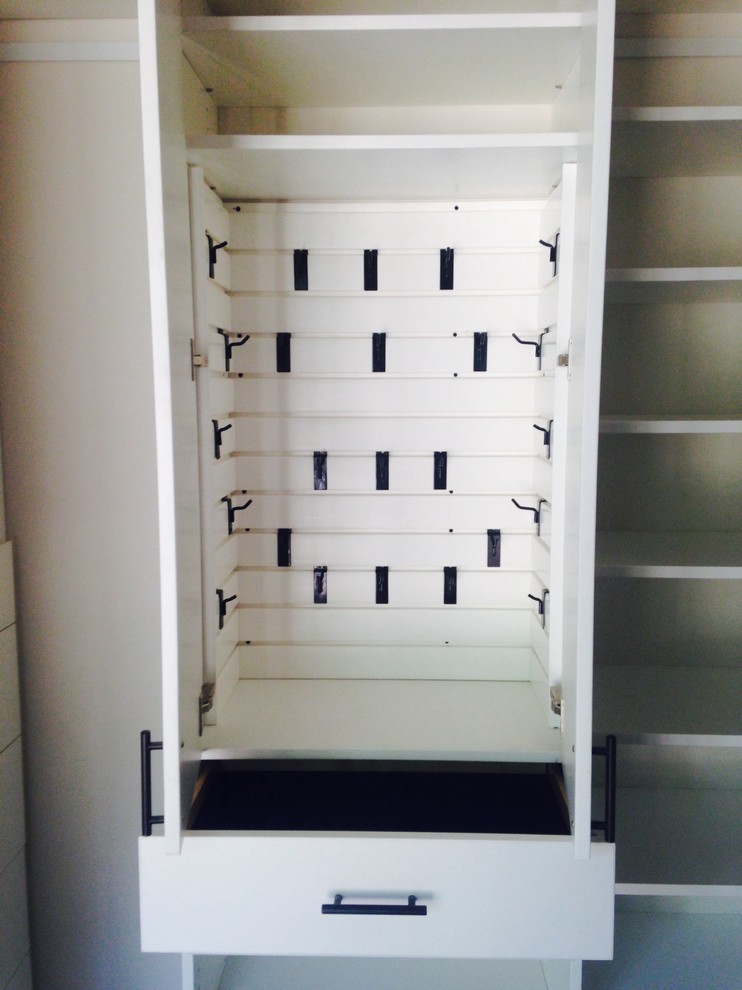 Slat Wall Storage and Jewelry Drawer - Modern - Closet - Birmingham ...