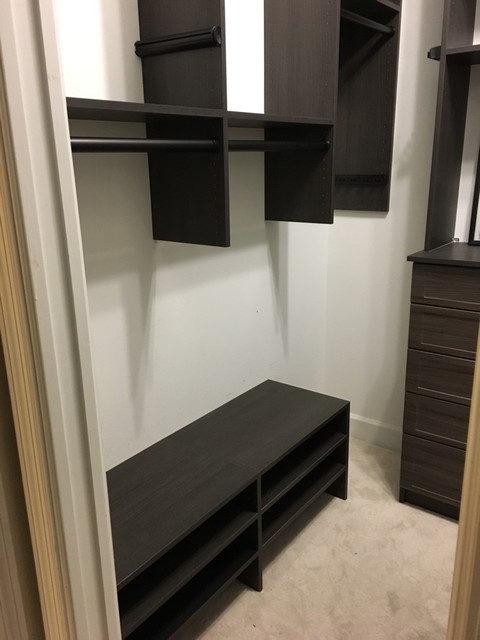 Small Master Walk in - Custom color - Contemporáneo - Armario - Otras ...