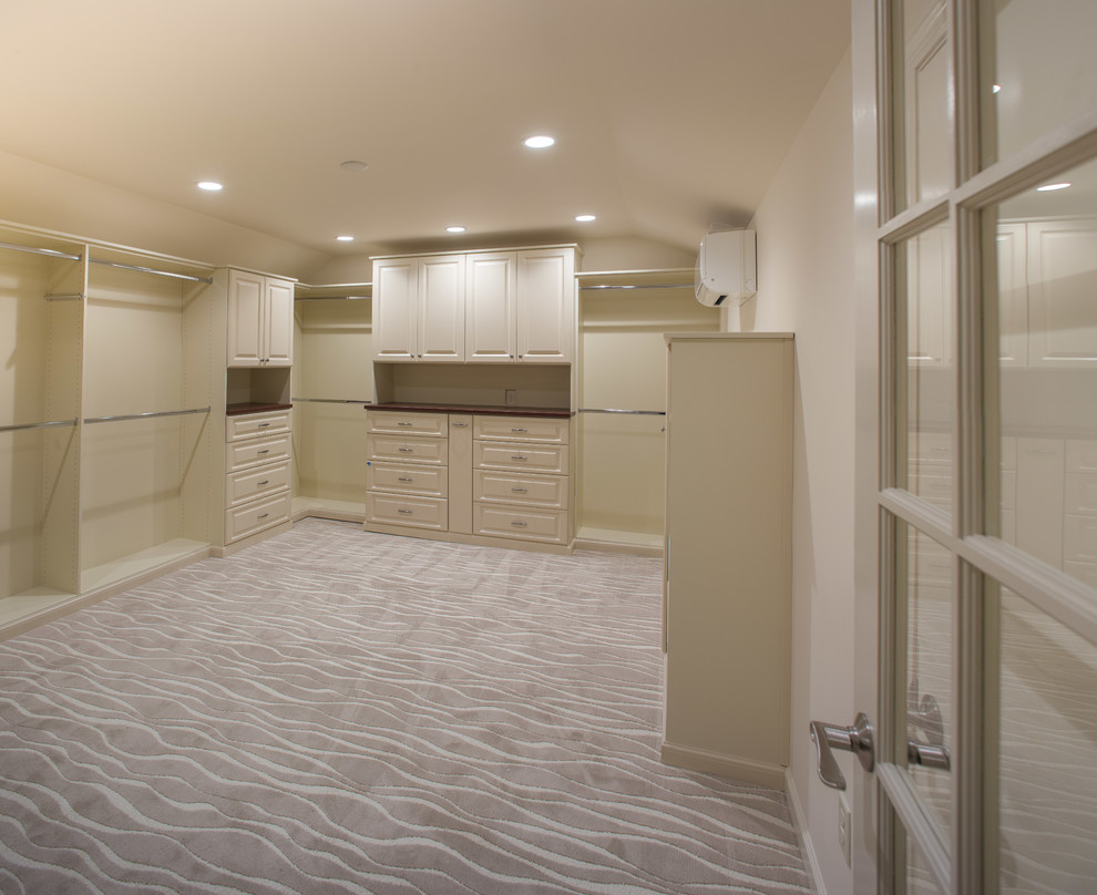 Spacious Walk-In Custom Closet - Contemporary - Closet - Wilmington ...