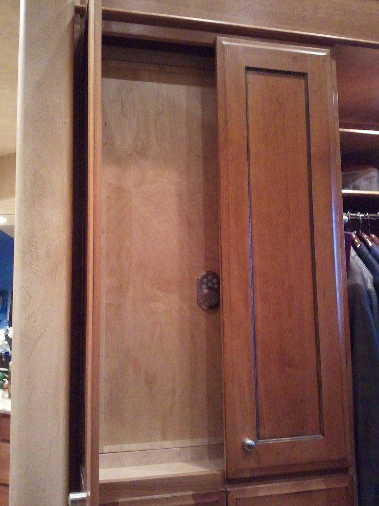 Stealth shotgun / rifle locker - Traditional - Closet - Atlanta - by ...