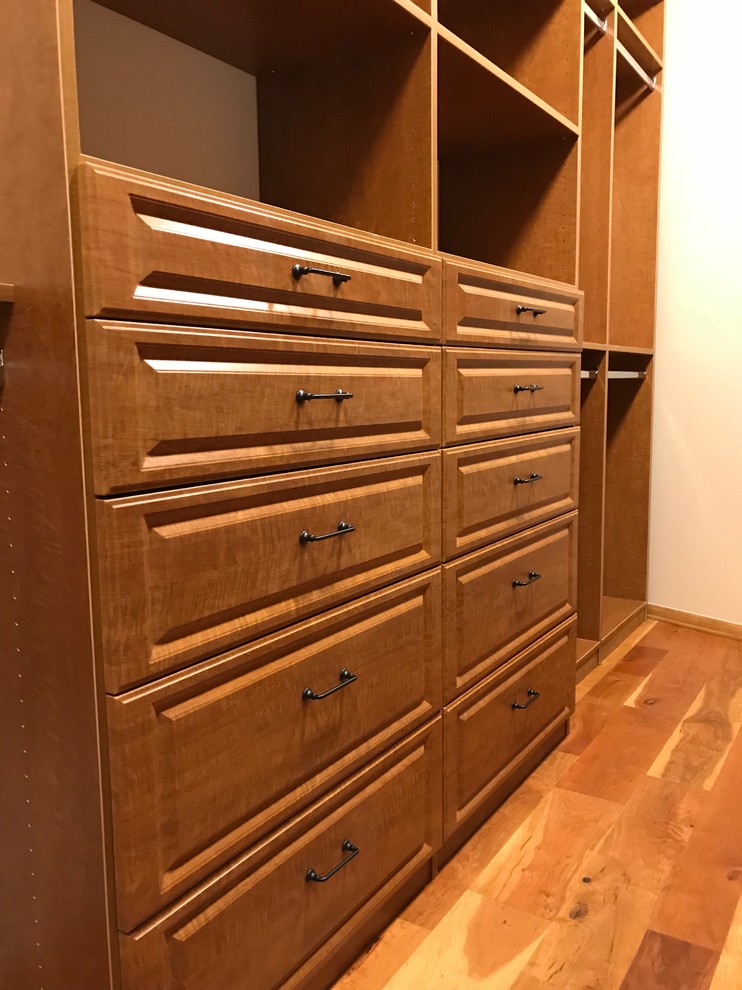 Walk-in closet in Nina Maple - Traditional - Closet - Other - by Bella ...