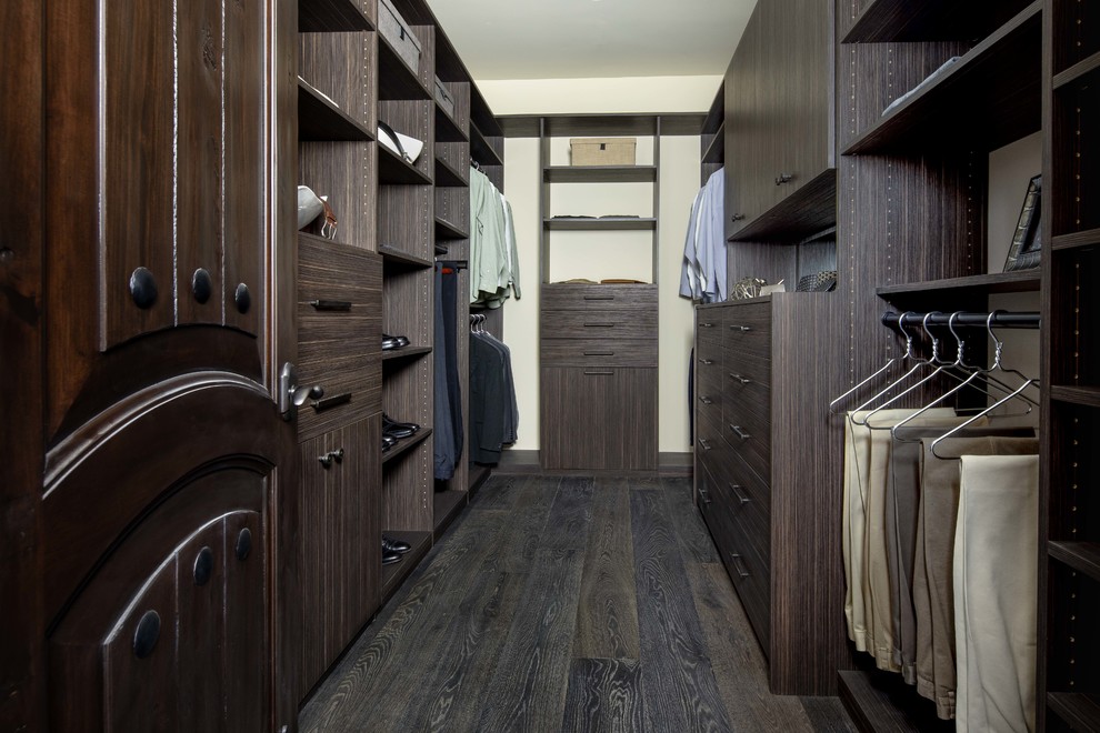 Walk In Closet in Terra Textured TFL - Contemporary - Closet - San ...