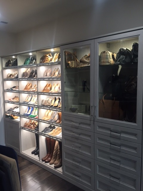 California Closets Shoe Storage