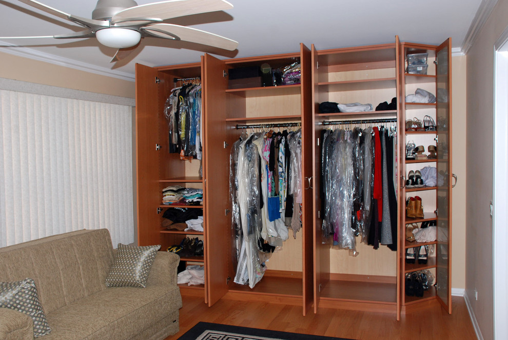 Wardrobe Unit with additional storage - Contemporary - Closet - Chicago ...