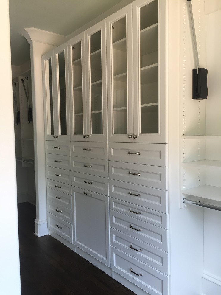 White Closet With Wardrobe Lifts - Wardrobe - Other - by Chattanooga ...