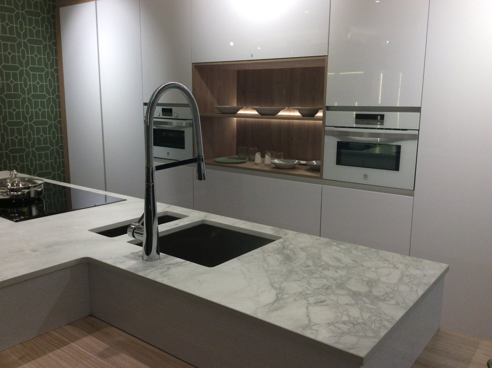 Diseño de Cocina con Isla - Modern - Kitchen - Other - by kansei | Houzz